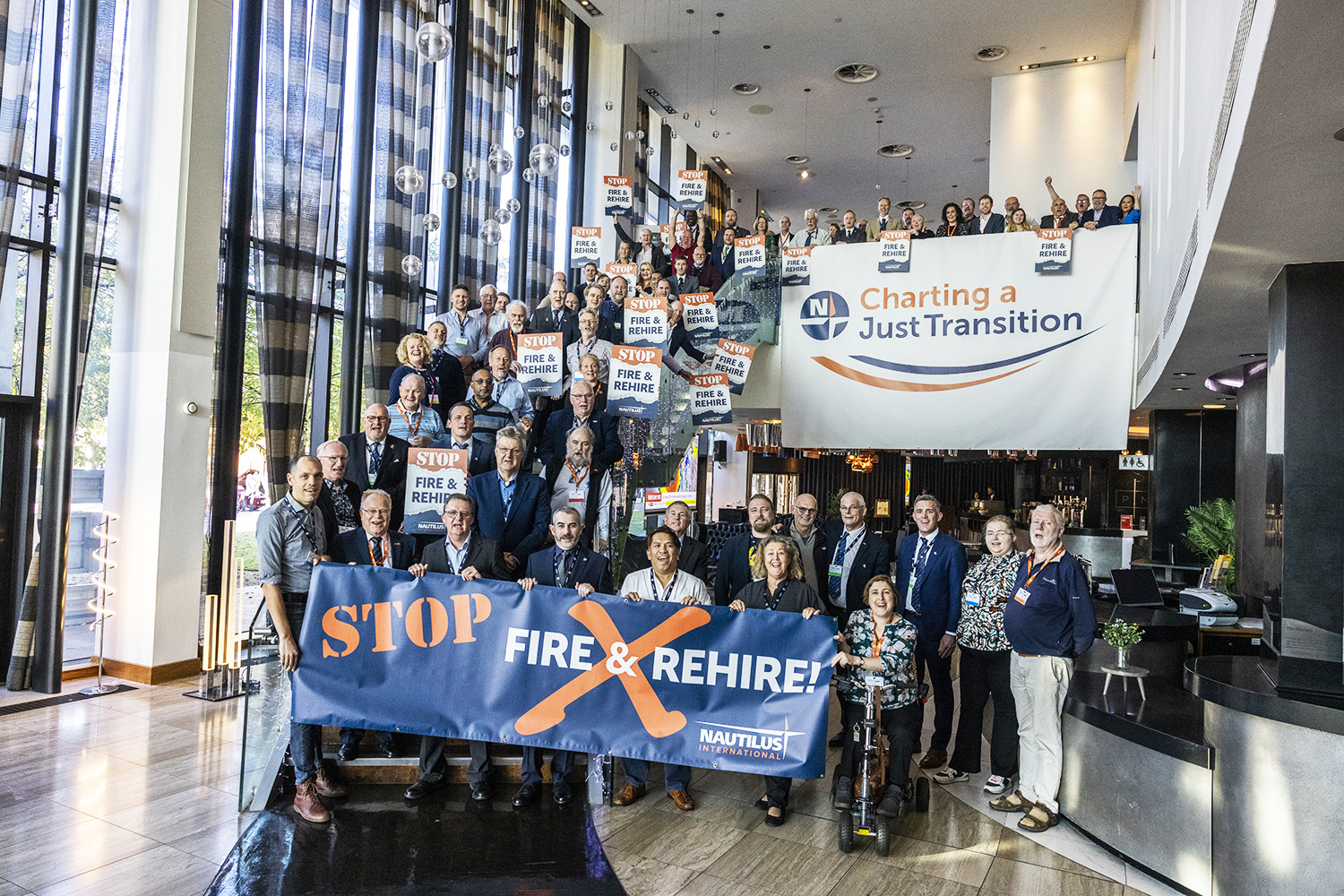 "You saved your own jobs: It was the members standing united that ...