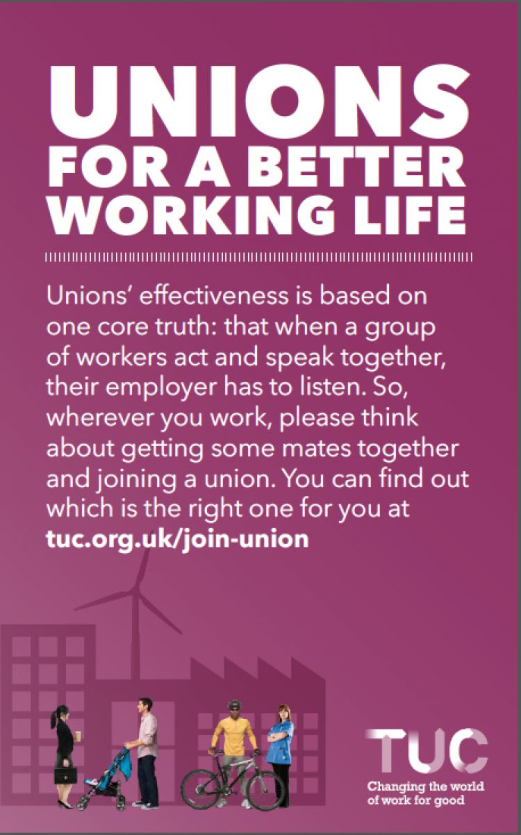 Unions For A Better Working Life | TUC